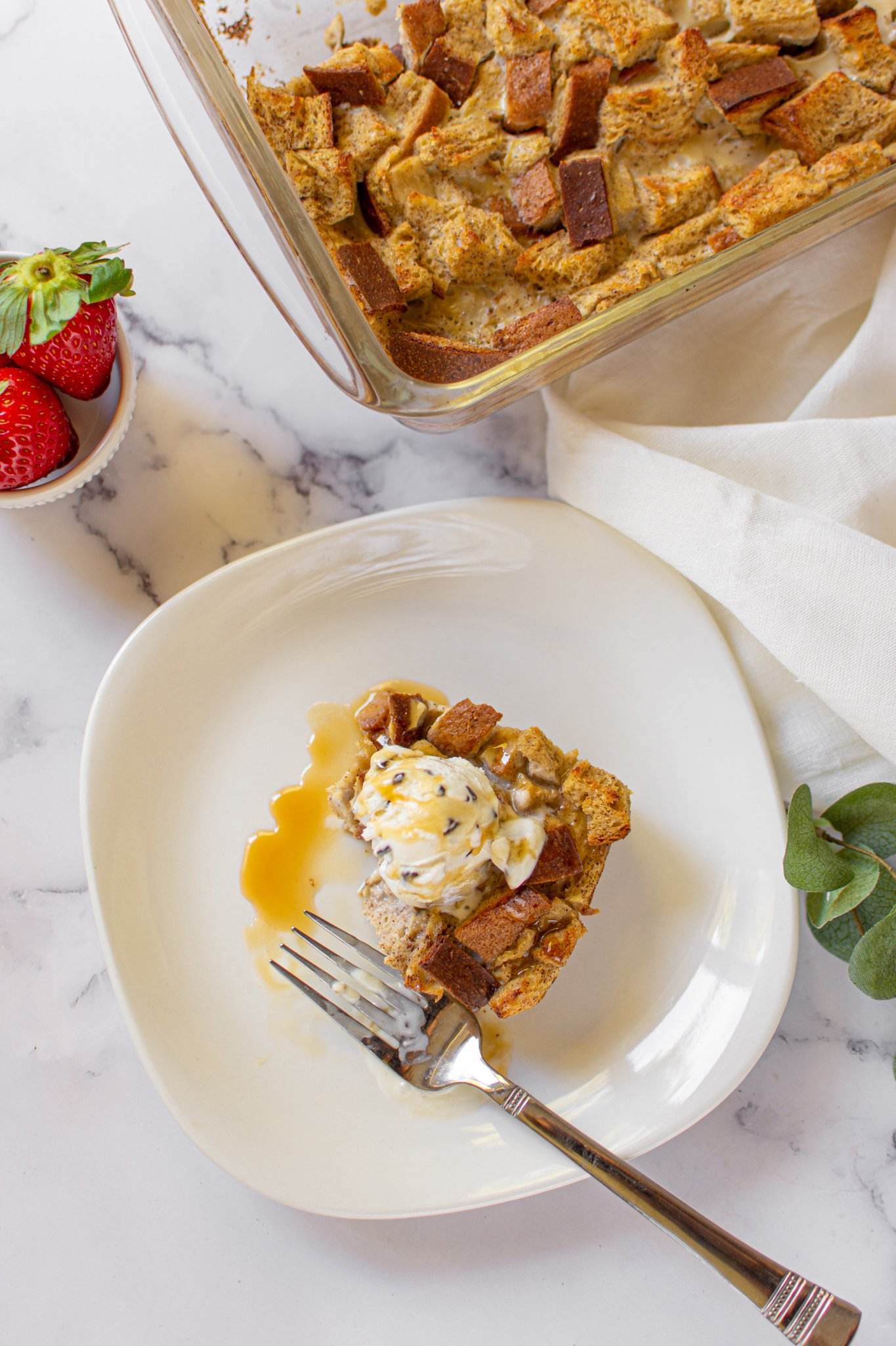 Low Carb Bread Pudding Recipe - Yaidy Makes