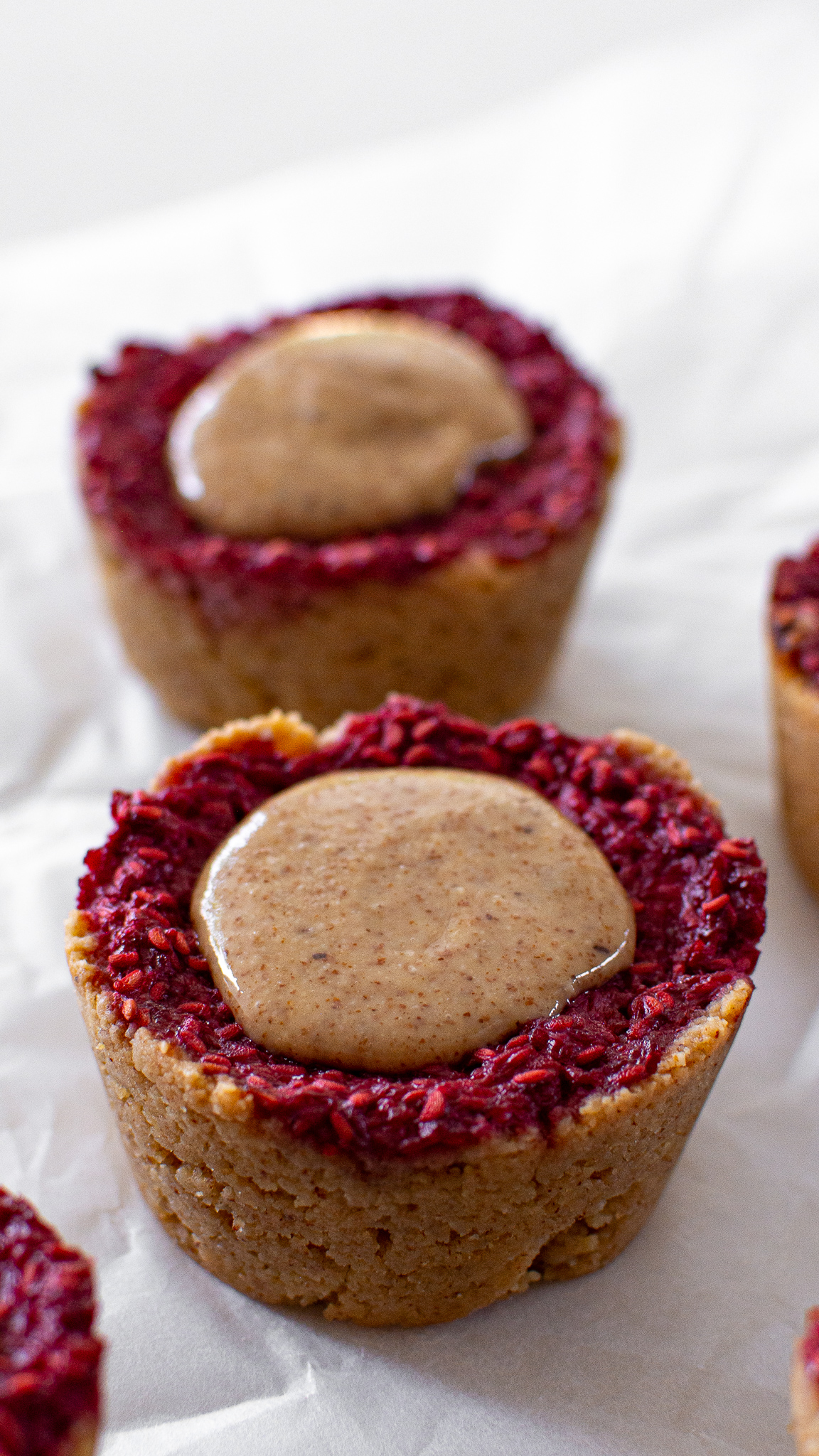 Almond Butter Raspberry Cups - Yaidy Makes